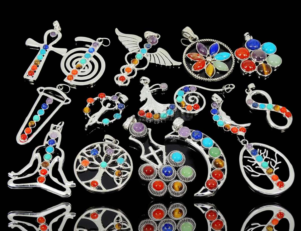 Symbols, Amulets & Talisman Pendant Necklaces – GypsyGemsJewelryBox